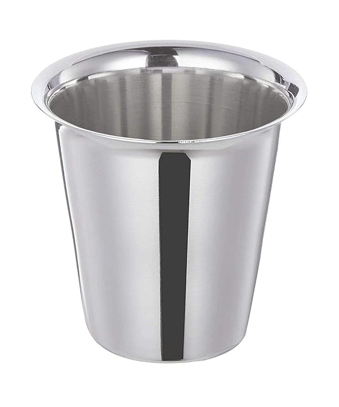 Stainless Steel Indian Traditional Tea/Coffee Glasses | Steel Glass fo ...